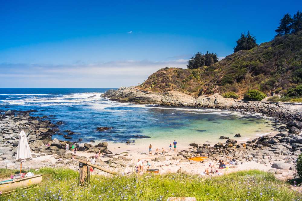 does chile have beaches