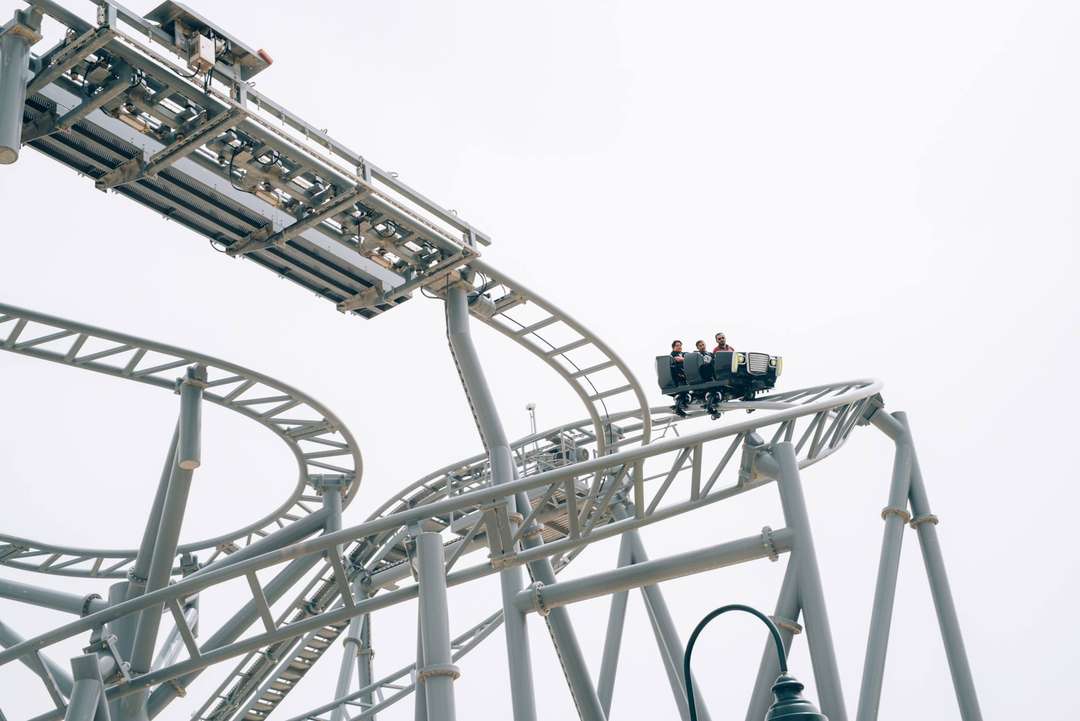 roller coaster in motiongate